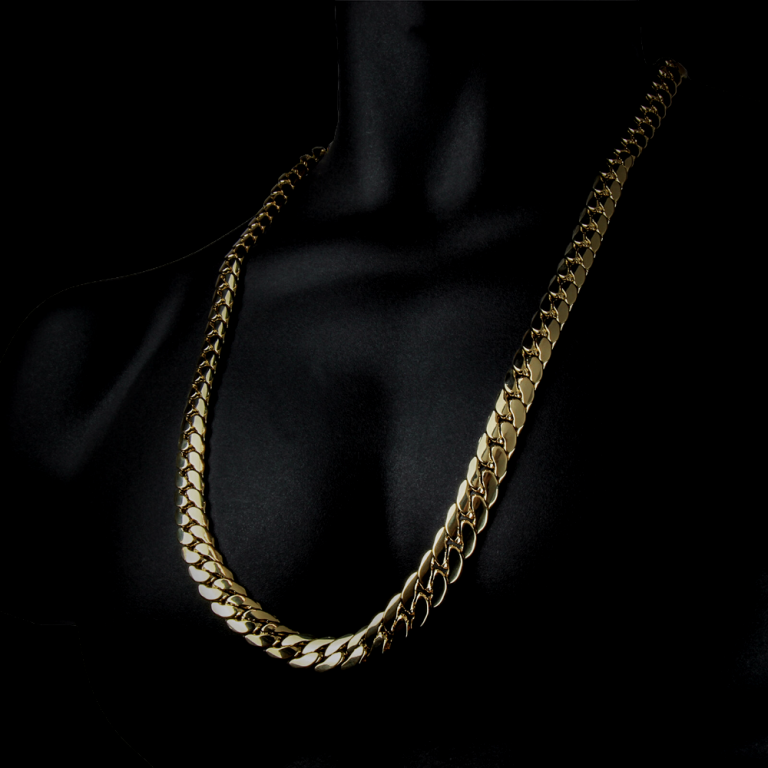 10mm x 30″ Long Miami Cuban Curb Chain Necklace – Urban Fashion Jewelry