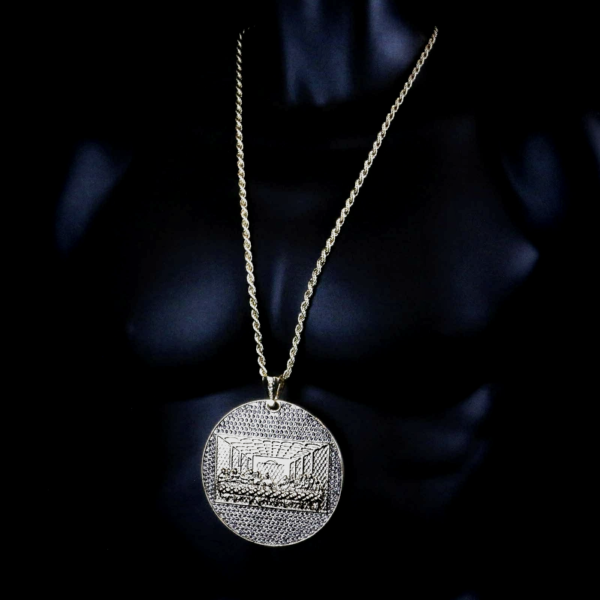 Iced Last Supper Pendant With Twisted Rope Chain – Urban Fashion Jewelry