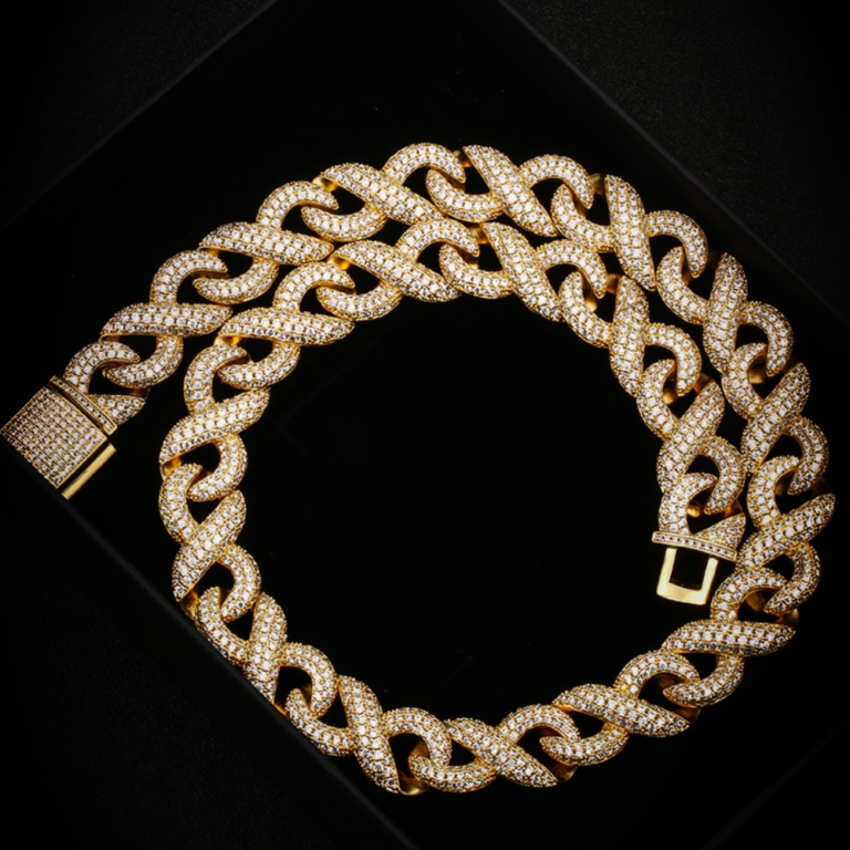 8MM Thick 24" Inches Long Miami Cuban Link Chain