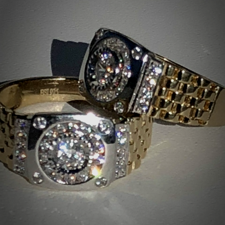 Men’s Fully Iced Jesus Cross Pinky Ring Sizes 7-12 – Urban Fashion Jewelry