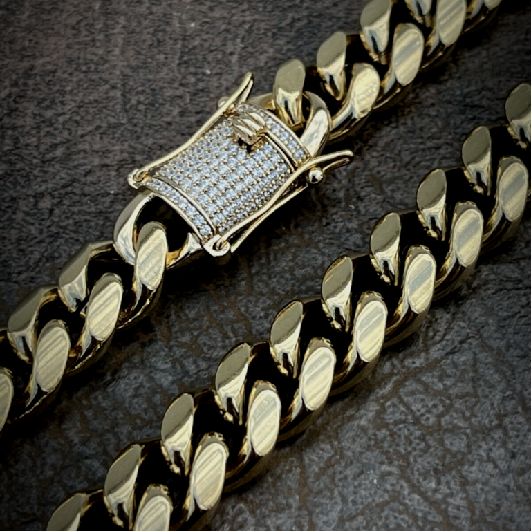 10mm x 30" Long Miami Cuban Curb Chain Necklace - Urban Fashion