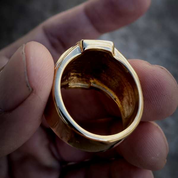 Men’s Fully Iced Jesus Cross Pinky Ring Sizes 7-12 – Urban Fashion Jewelry