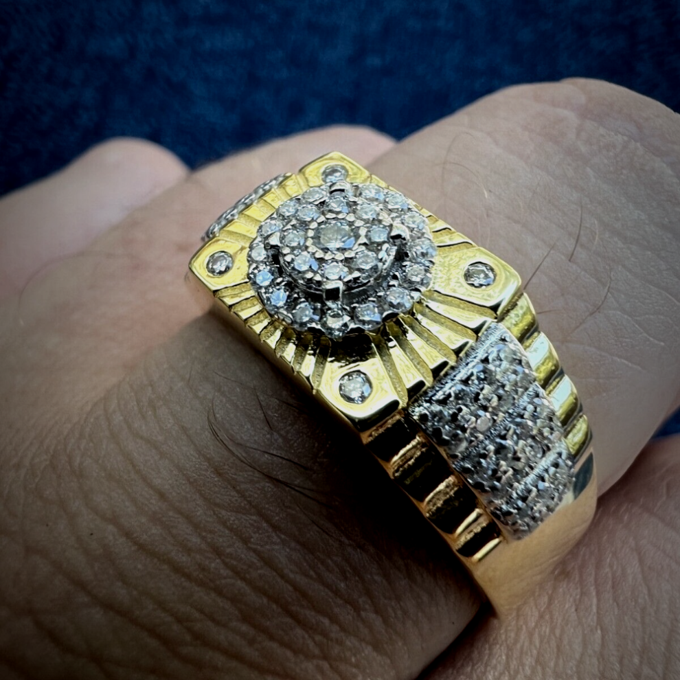 Iced Out AAA+CZ Bling Last Supper Pendant With Iced Cuban Link Chain ...